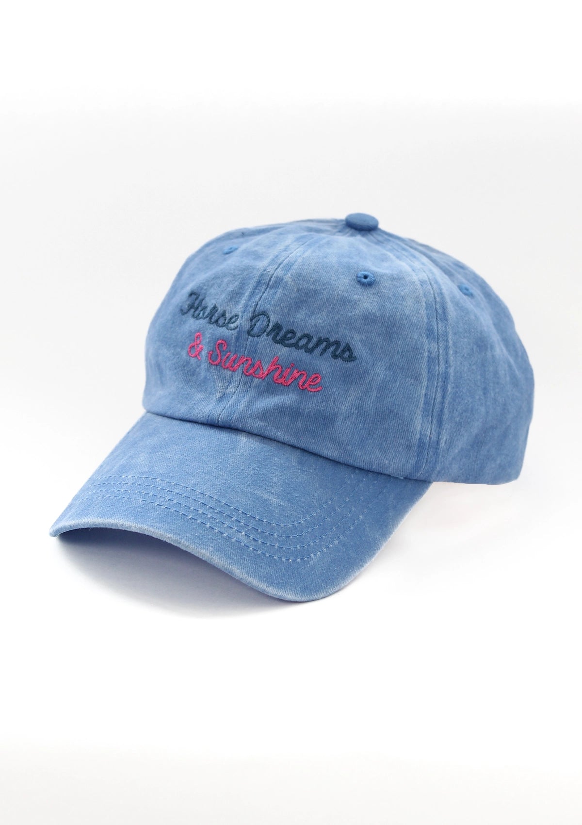 Equestrian Cotton Horses & Dreams Cap | Royal Blue | Rönner